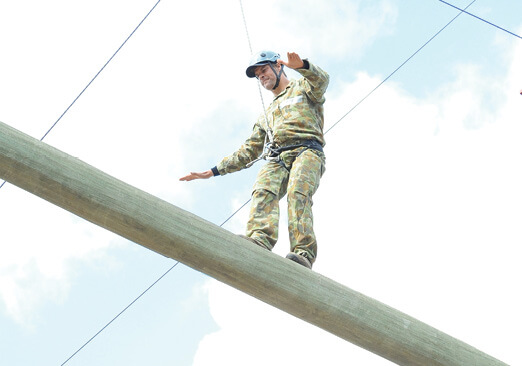 Can Be Cropped To Show Ropes - Kapooka March Out Guide